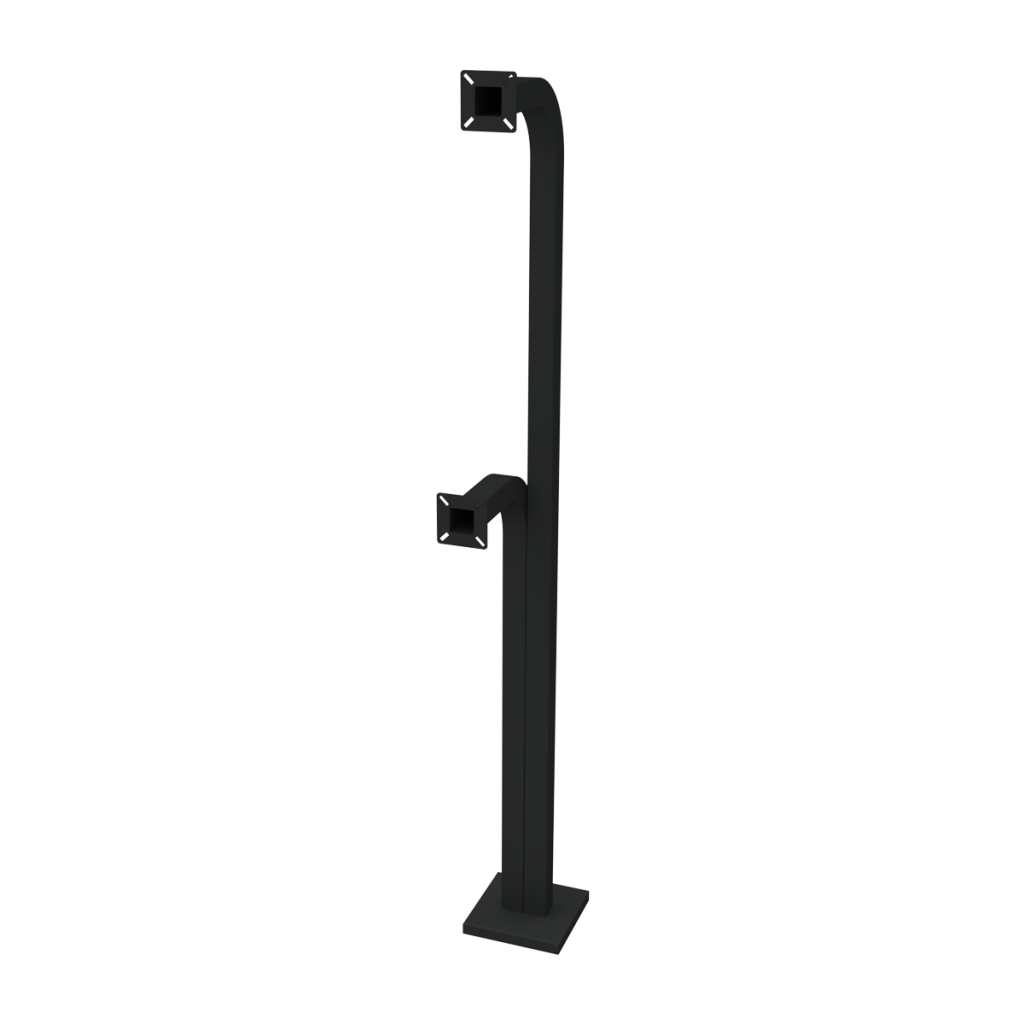 Pedestal - Pad Mount - Dual Height (40- and 69-inch) - Steel | Security ...